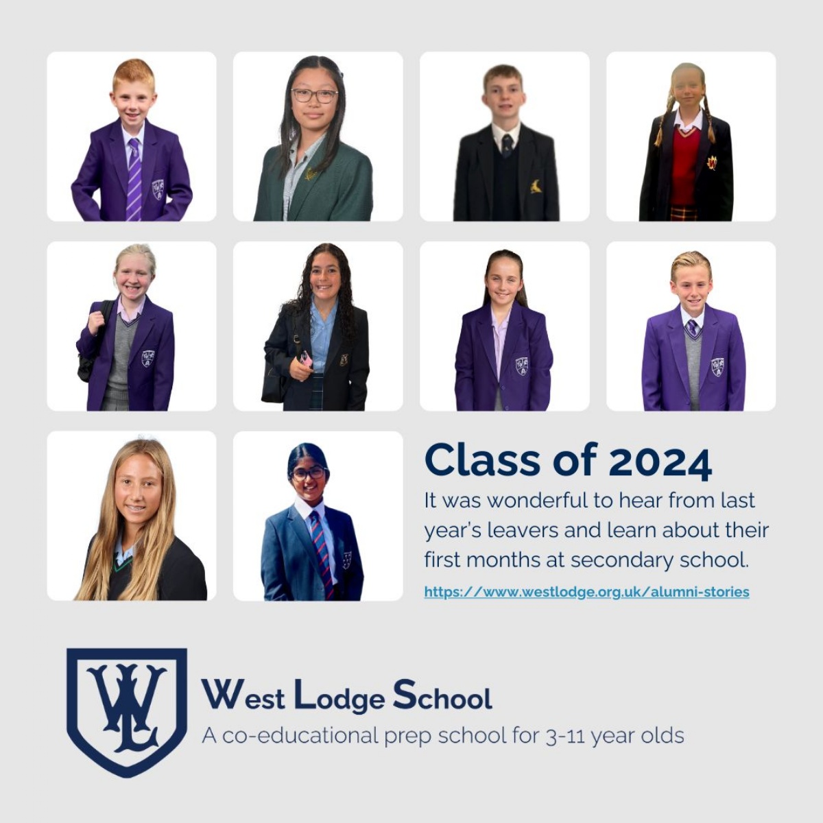 West Lodge School - Class of 2024